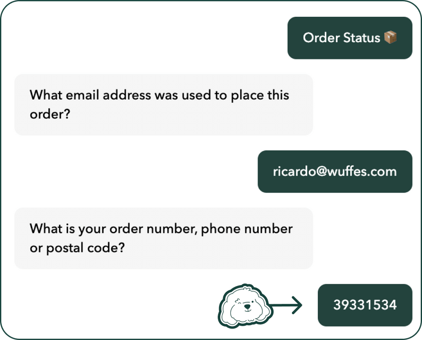 Order Status – Wuffes