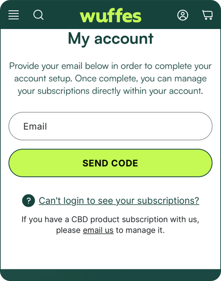 Subscription Management – Wuffes