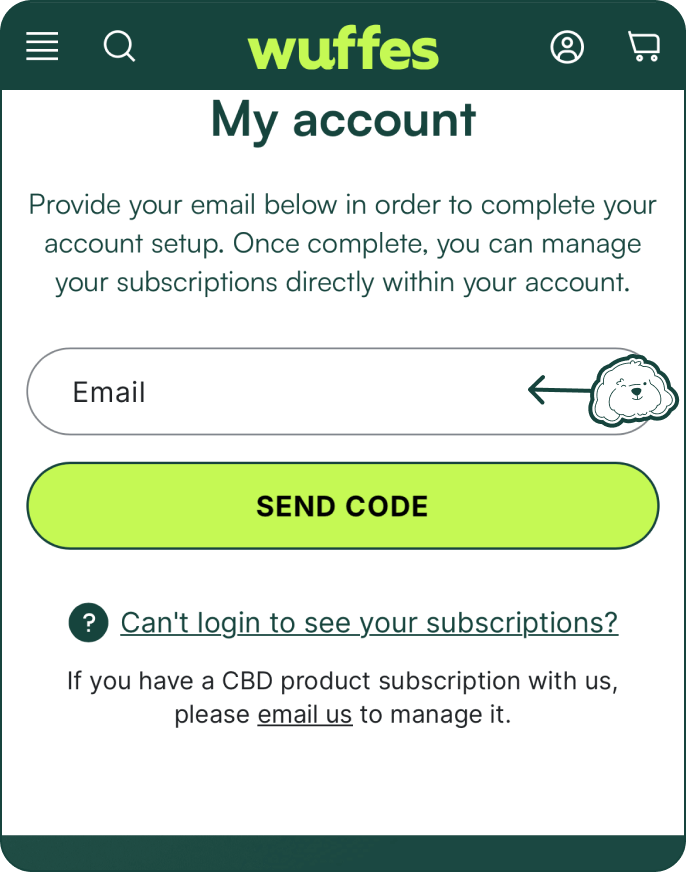 Subscription Management – Wuffes
