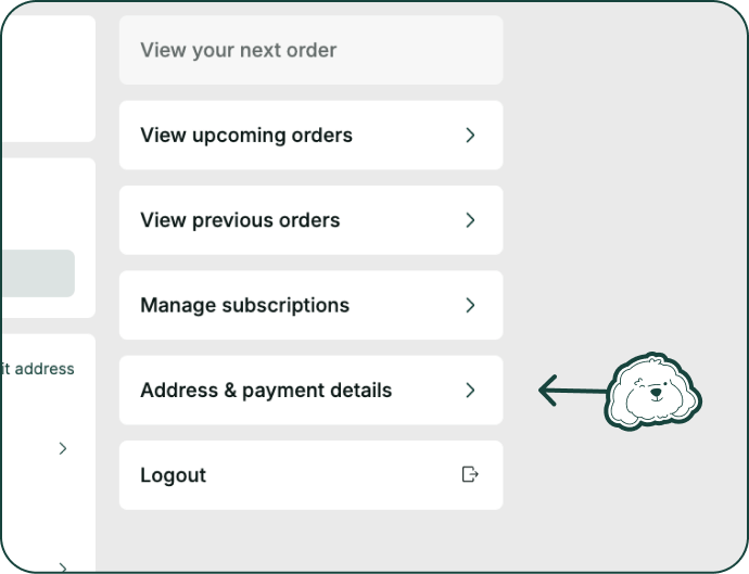 Subscription Management – Wuffes