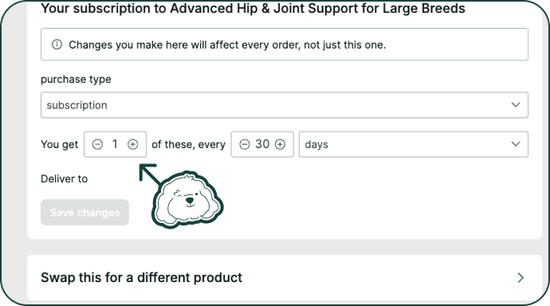 Subscription Management – Wuffes